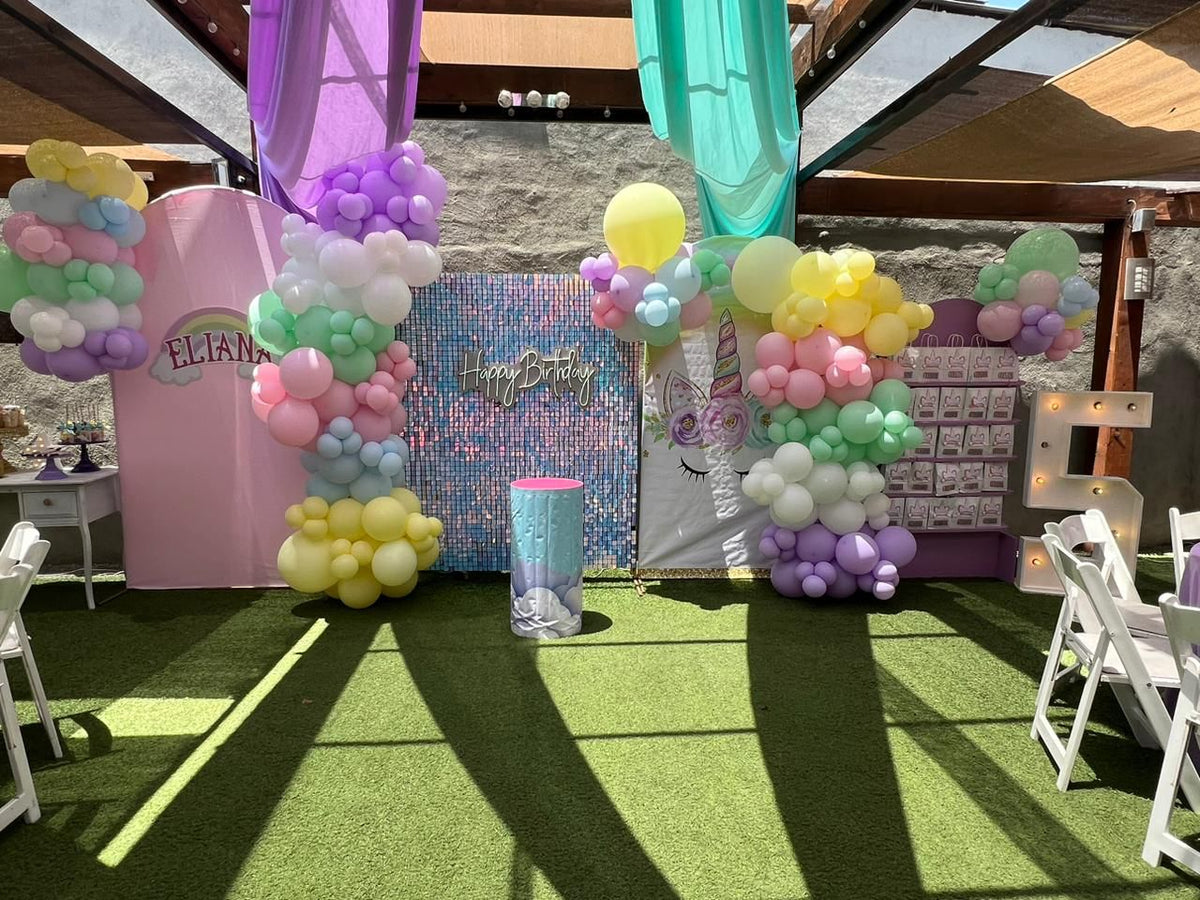 Backdrop Completo: Unicornio – GiftBox Tijuana Eventos