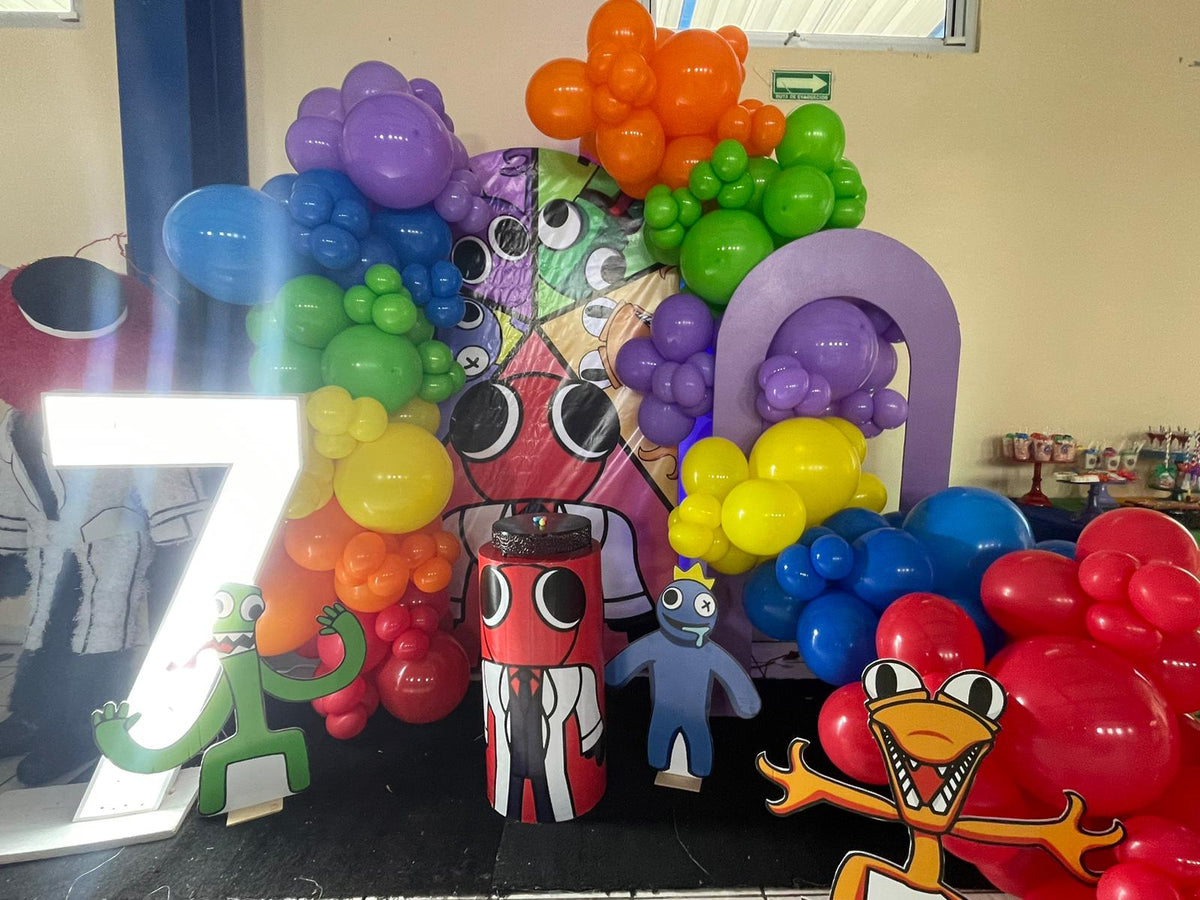 BackDrop Rainbow Friends – GiftBox Tijuana Eventos